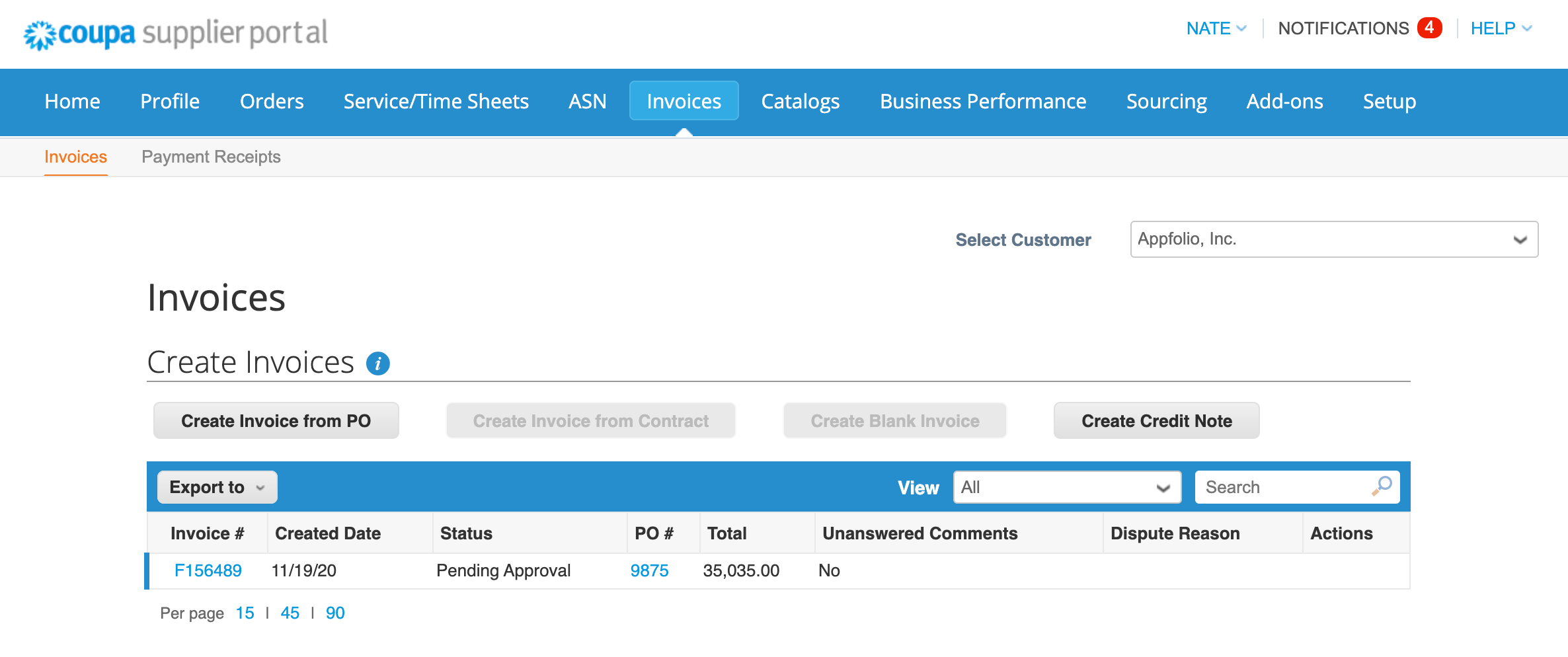 Coupa Supplier Portal Overview